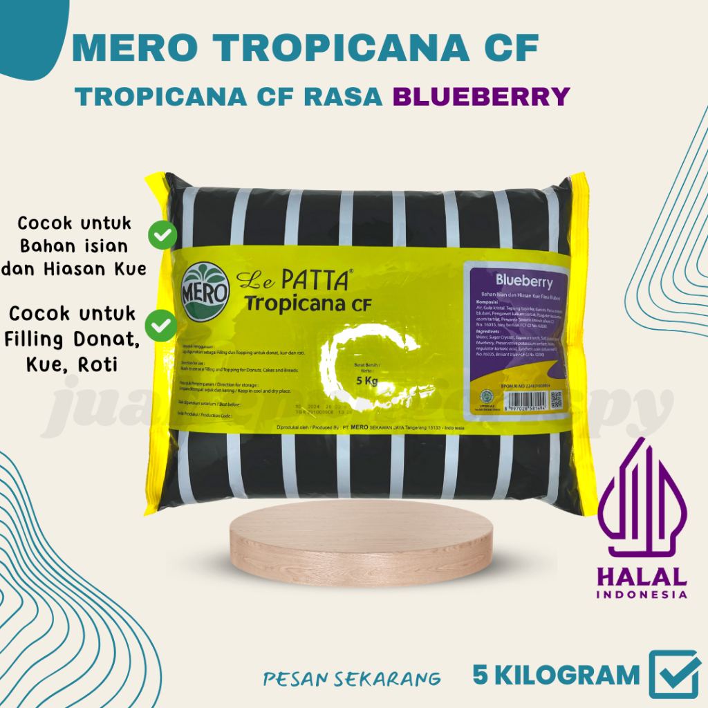 Mero Tropicana Fruit Jam / LePatta Tropicana CF 5 Kg | Shopee Malaysia