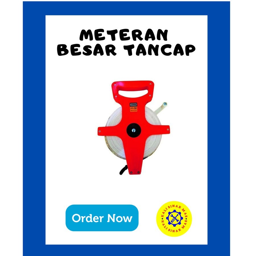 Weldom 100m Fiber Roll Step Meter | Shopee Malaysia