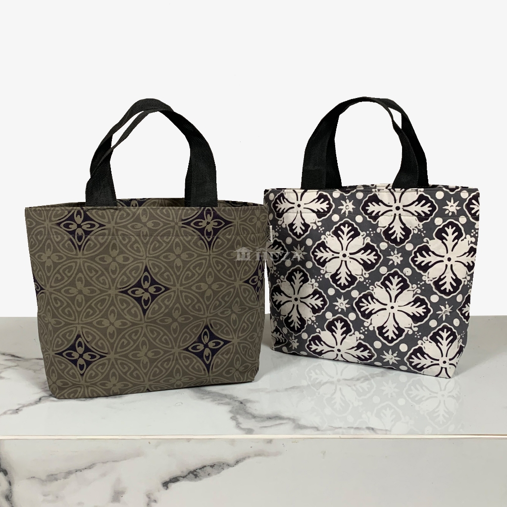 Batik - Small Totebag Mini Small Size Totebag Batik Bag Batik Tote Bag ...
