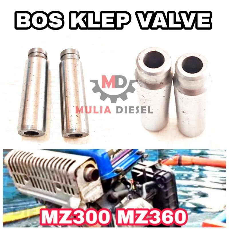 MESIN Boss Guide Valve Umbrella Valve Yamaha Driving Machine MZ300 ...