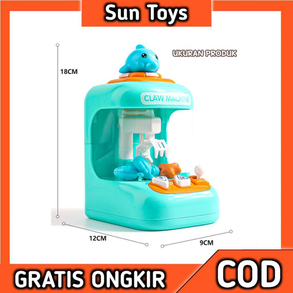 MESIN Toy Claw Machine Mini Claw Machine Mini Claw Machine Toy Claw ...