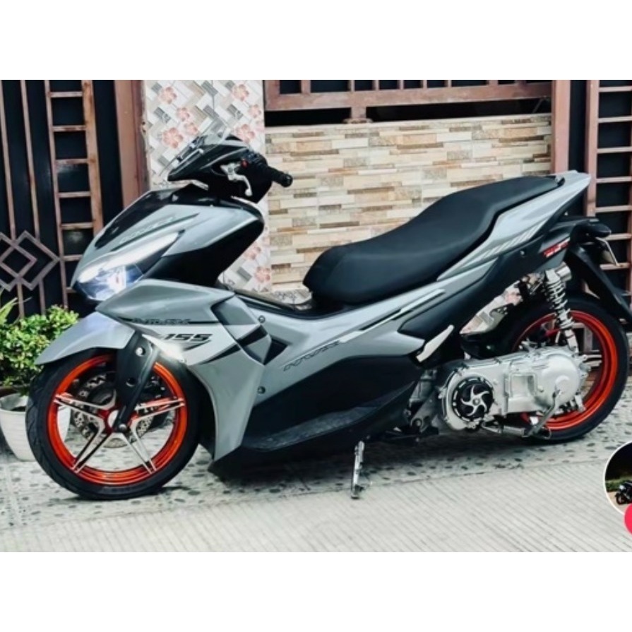 Aerox ALL NEW CONNECTED Transparent STRIPING 155 VVA 2021-2024 Simple ...