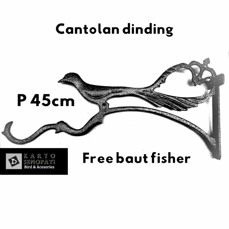 SIKU Wall angled hooks for hooks for bird cages, flower vases and other ...
