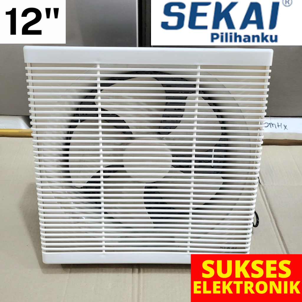 Sekai 12 IN 2 Way Exhaust Fan / Kitchen Bathroom Odor Suction Fan ...