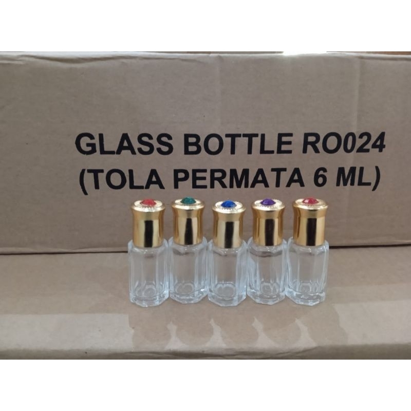 Tola Gemstone Empty Bottle 6ml Perlusin | Shopee Malaysia