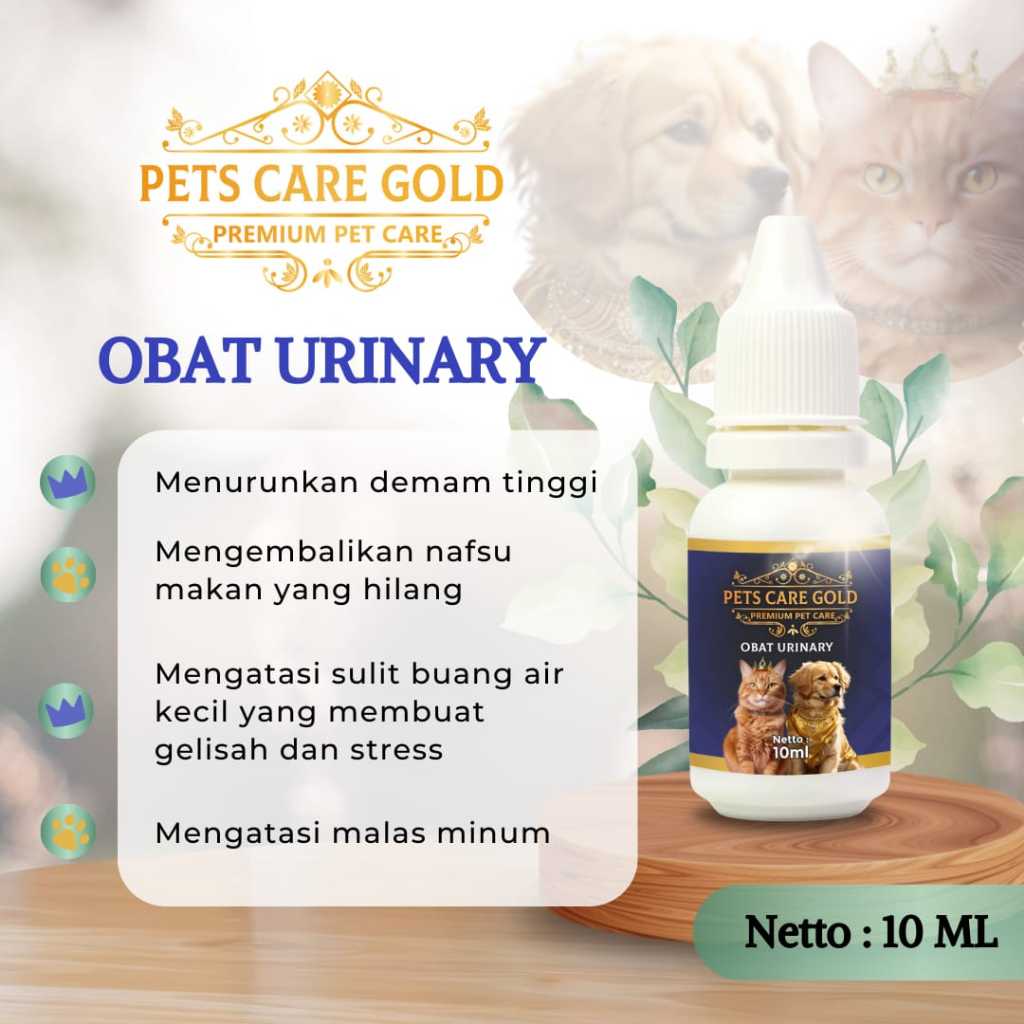 Pcg Urine PETS CARE GOLD Urine Cat And Dog URINARY 10ML | Shopee Malaysia