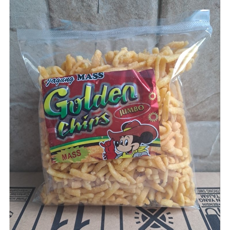 Golden Chips/Potato Chips Potato Sticks old school snack 250gr | Shopee ...