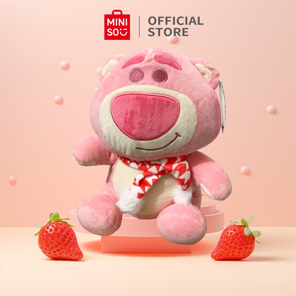 Miniso Disney Toy Story Lotso Doll Cute Plush Toy | Shopee Malaysia