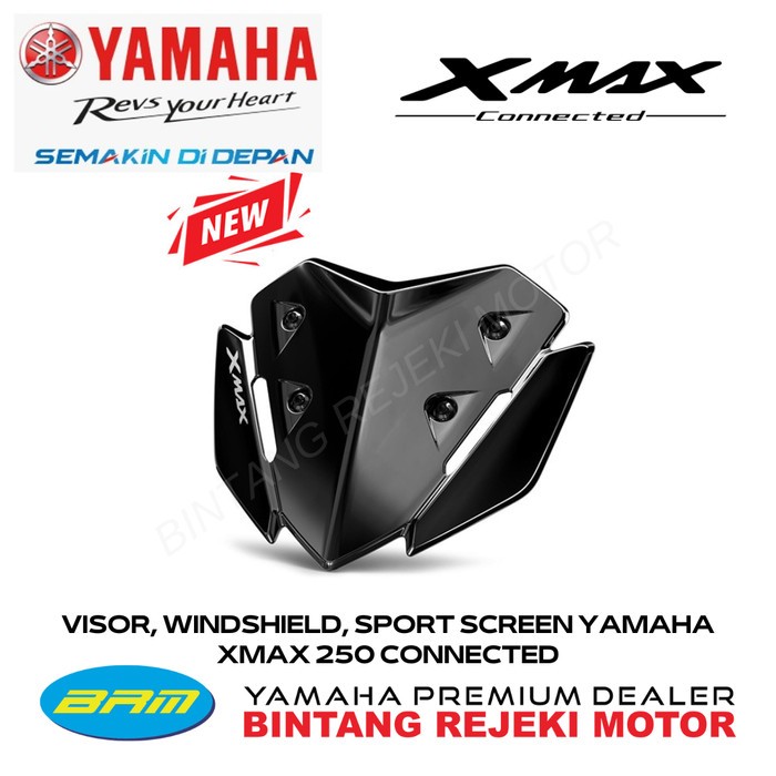 Visor, WINDSHIELD, SPORT SCREEN YAMAHA XMAX 250 CONNECTED | Shopee Malaysia