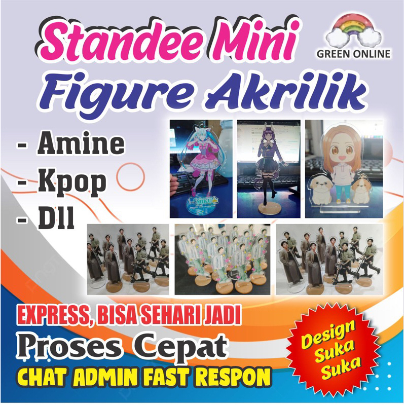 Custom ACTION FIGURE | Mini STANDEE | Standee ACRILYK | Acrylic STANDEE ...
