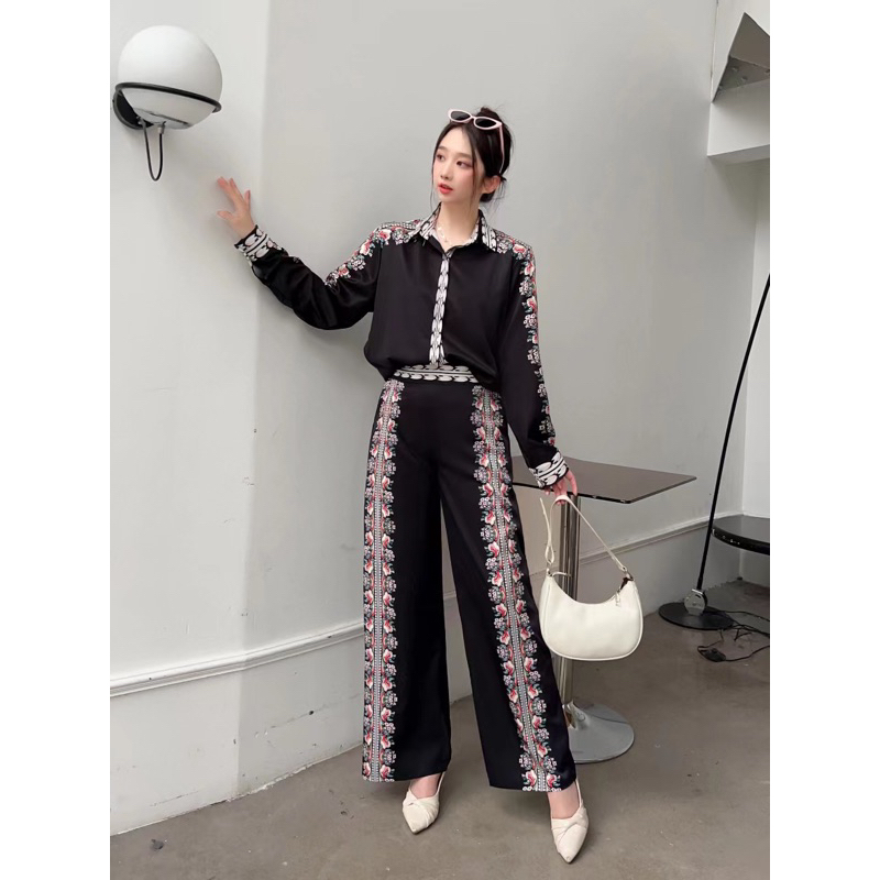 HITAM The Latest Black silk Suit With Beautiful motif (Fits BB 50kg ...