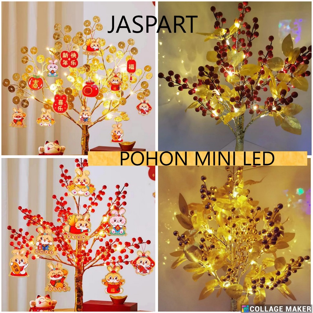 Led MINI TREE MEIHUA TREE CHERRY TREE MONEY TREE Chinese New Year TREE ...
