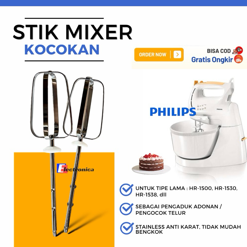 Philips MIXER STICK/PHILIPS MIXER Cake MIXER Whisk | Shopee Malaysia