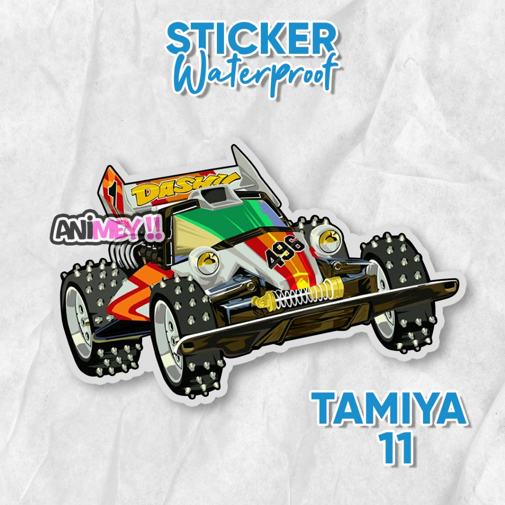 Tamiya Logo Sticker/Waterproof Anime Sticker | Shopee Malaysia