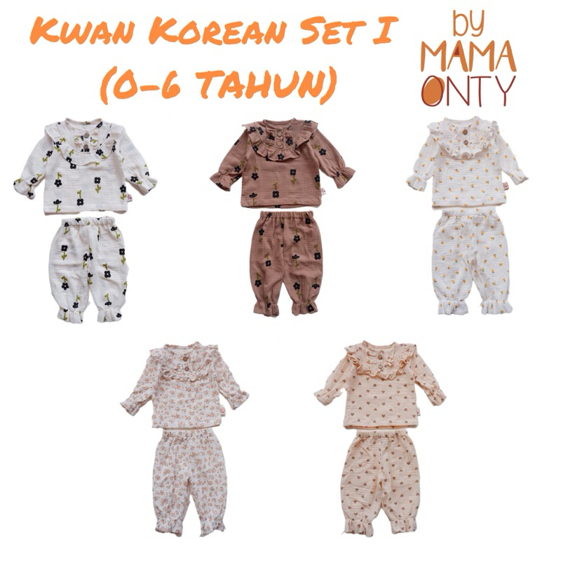 Bymaonty - Kwan Korean Set I (0-6 YEARS) | Shopee Malaysia
