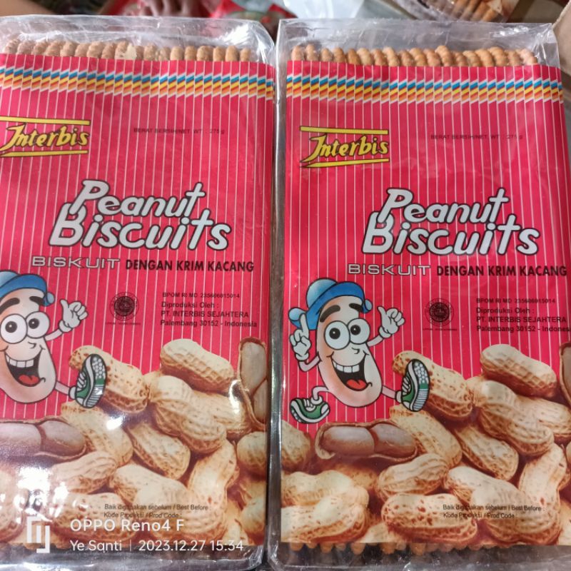 Interbis Peanut Biscuits 275g | Shopee Malaysia