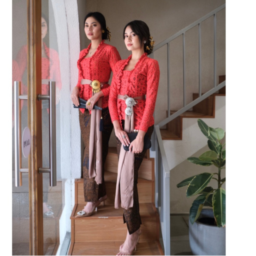 Kebaya odette Embroidery premium series || Kebaya bali kebaya modern ...