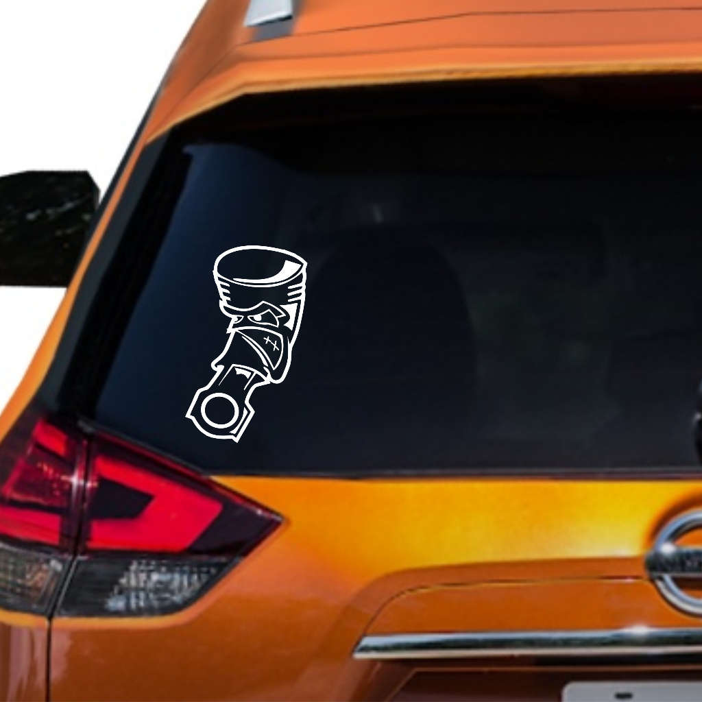 Sticker jdm Piston cutting sticker Car Door sticker Car sticker ...