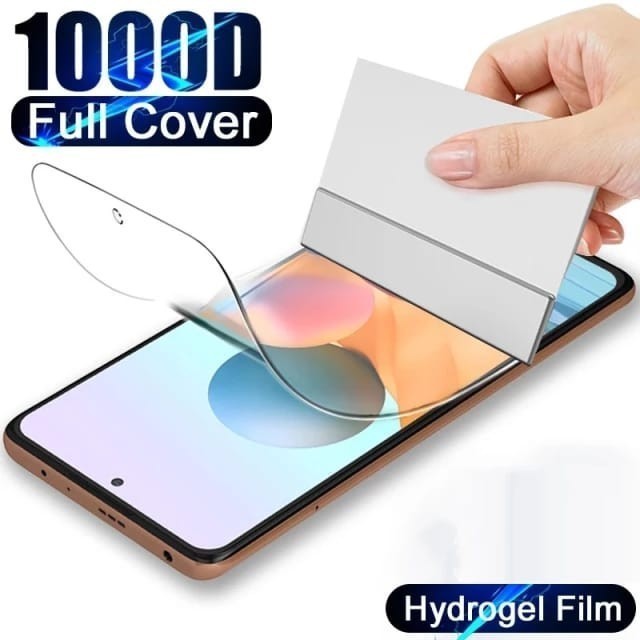 Iqoo 13 / IQOO 12 ANTI SCRATCH HYDROGEL CLEAR PLASTIC JELLY FLEXIBLE ...