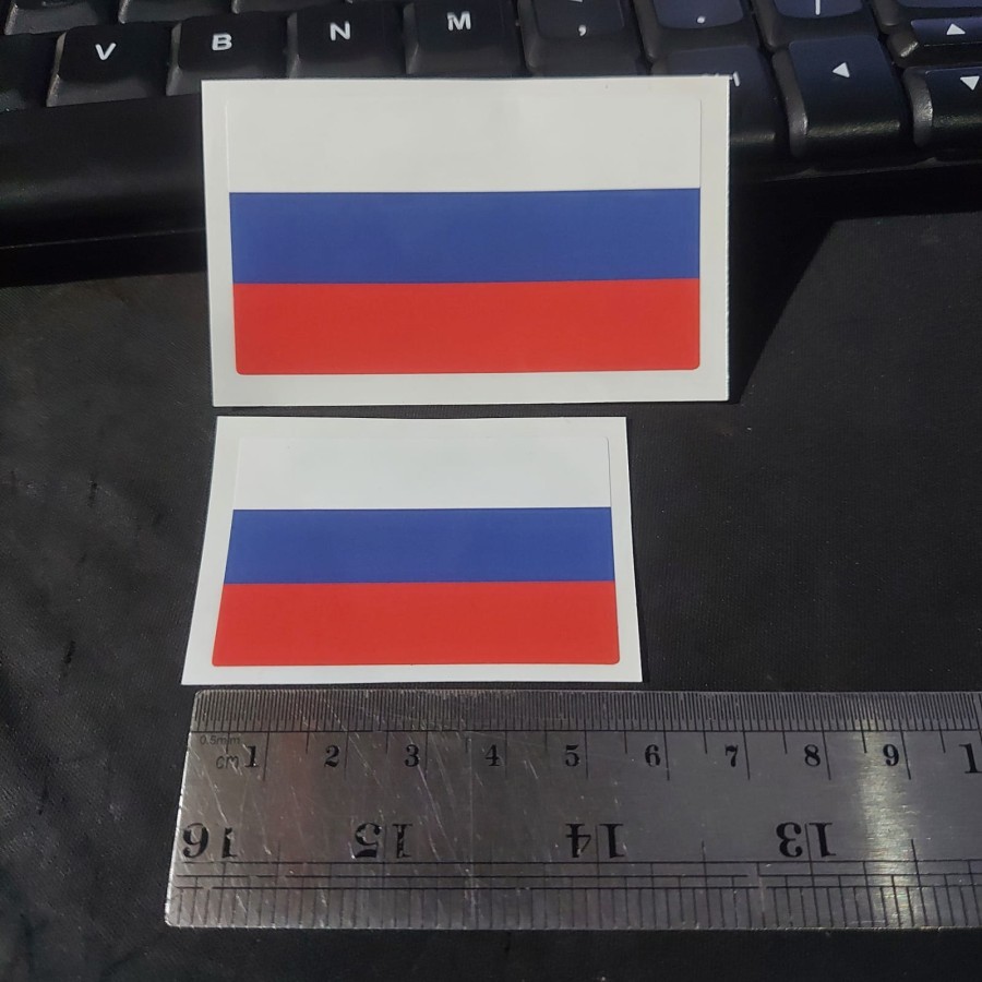 Print and Cut Russian Flag Sticker Flag Printing Sticker | Shopee Malaysia