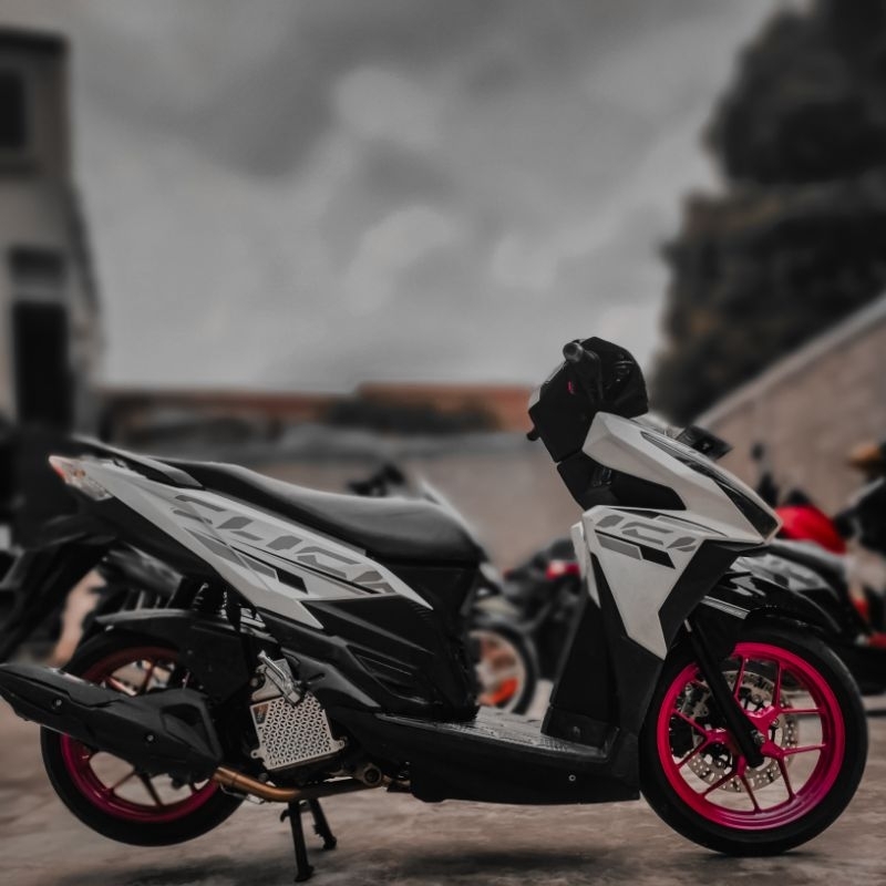 Vario LED STRIPING OLD 125/150 CLICK 125/150 TRANSPARENT CUSTOM VIETNAM ...