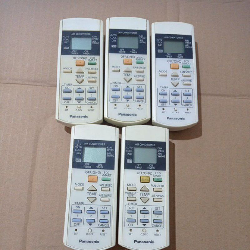 Panasonic ECO SMART ORIGINAL AC Remote | Shopee Malaysia