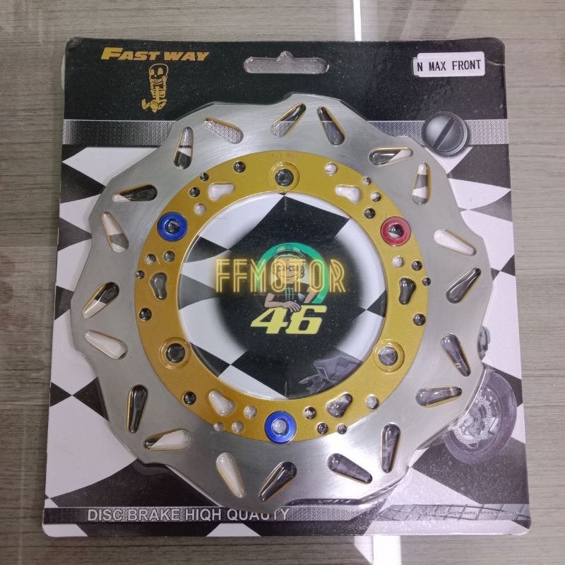 Nmax lexi aerox 3-bolt disc Front Rear disc Plate Standard fastway ...