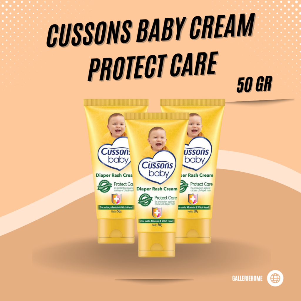 Cussons Baby Cream Diaper Rash - Anti Rash Baby Cream Diaper 50gr ...