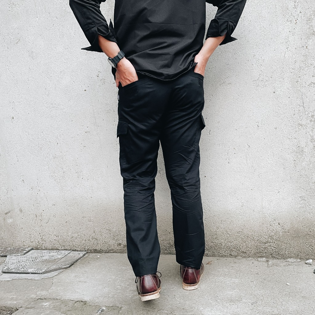 IRCO 1938 Men's Outdoor Long Field Pants Black Thick Twill Material ...