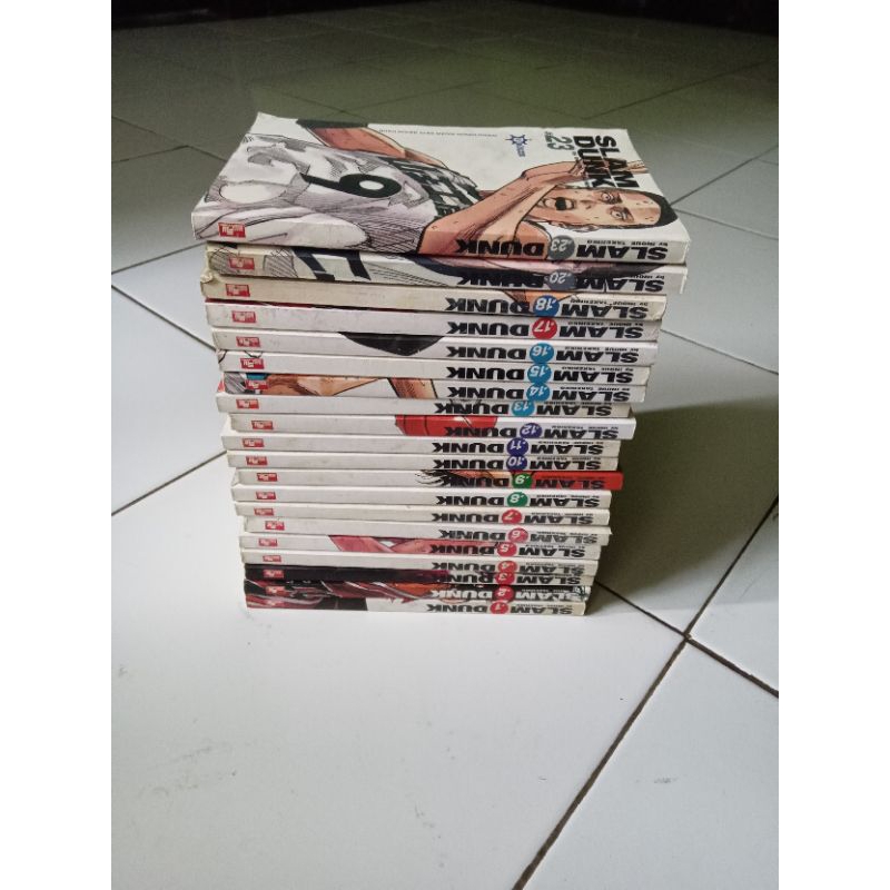 Comic Slam Dunk deluxe 1-24 Minus 4 comics | Shopee Malaysia
