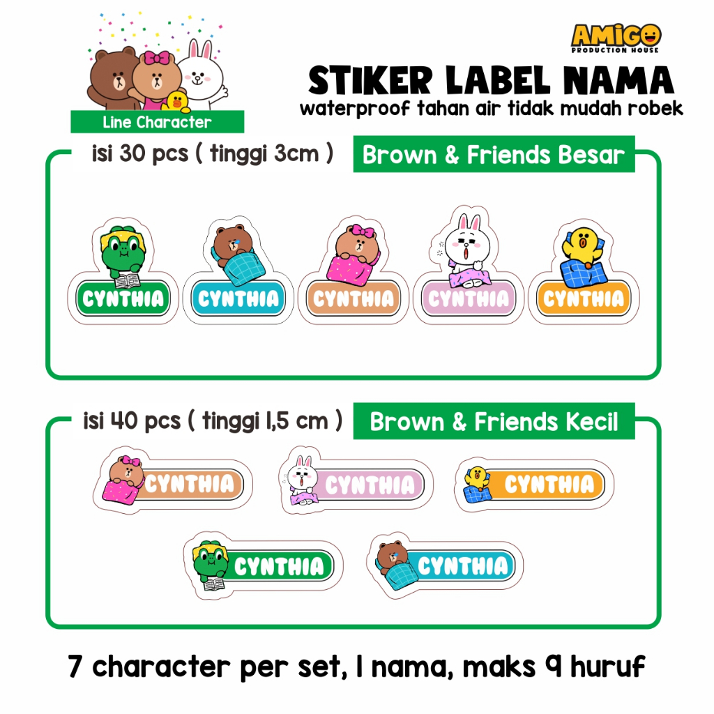 Name Label Stationery Name Sticker ATK Sticker Line Character Garfield ...