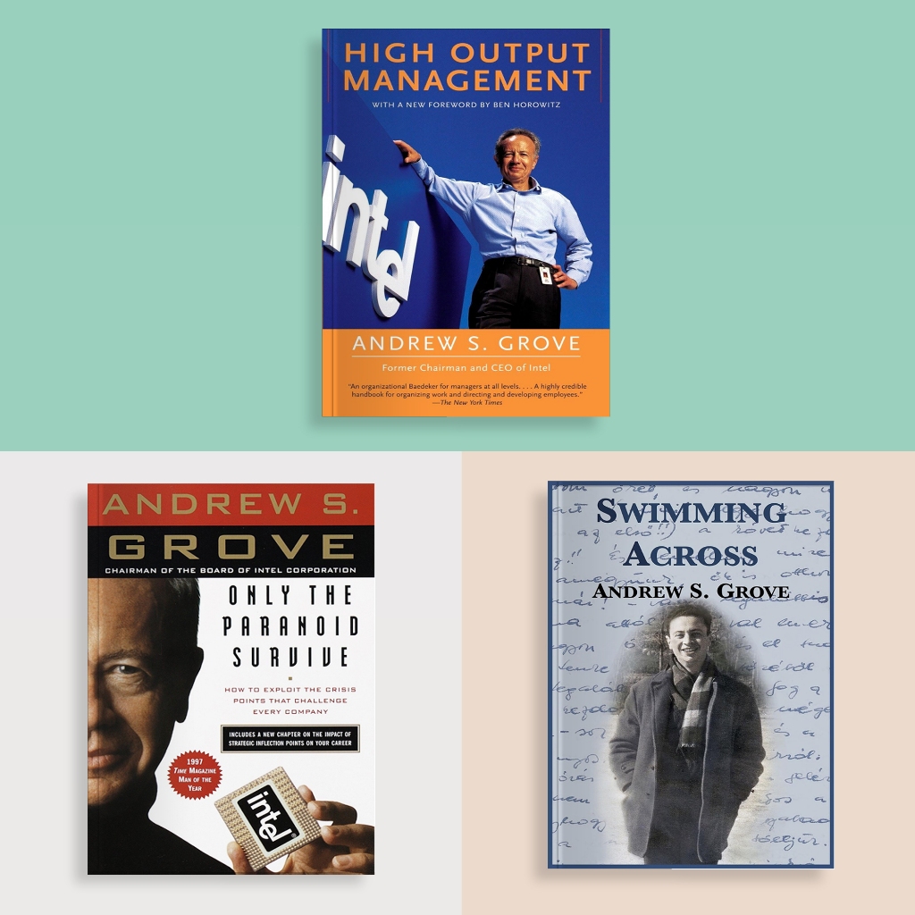 Andrew S Grove 4 Books Collection (High Output Management, Only The ...