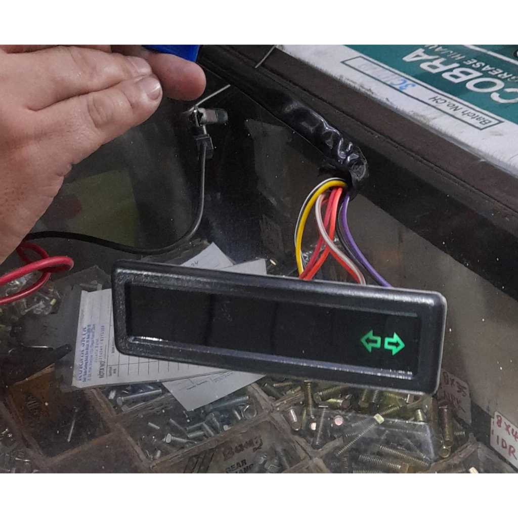 Turn Signal Dashboard Indicator/Night Light Bajaj 3-wheel TVS King ...