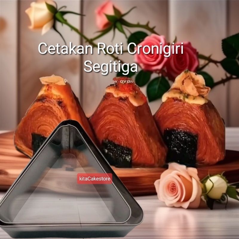 Cronigiri Triangle Bread Mold/ Onigiri Triangle Mold/1 pcs | Shopee ...