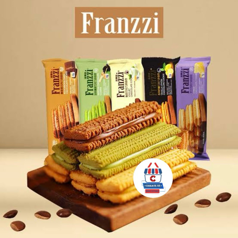 Franzzi Sunssi Cookies/Chocolate Flavor Biscuit Cookies With Cream ...