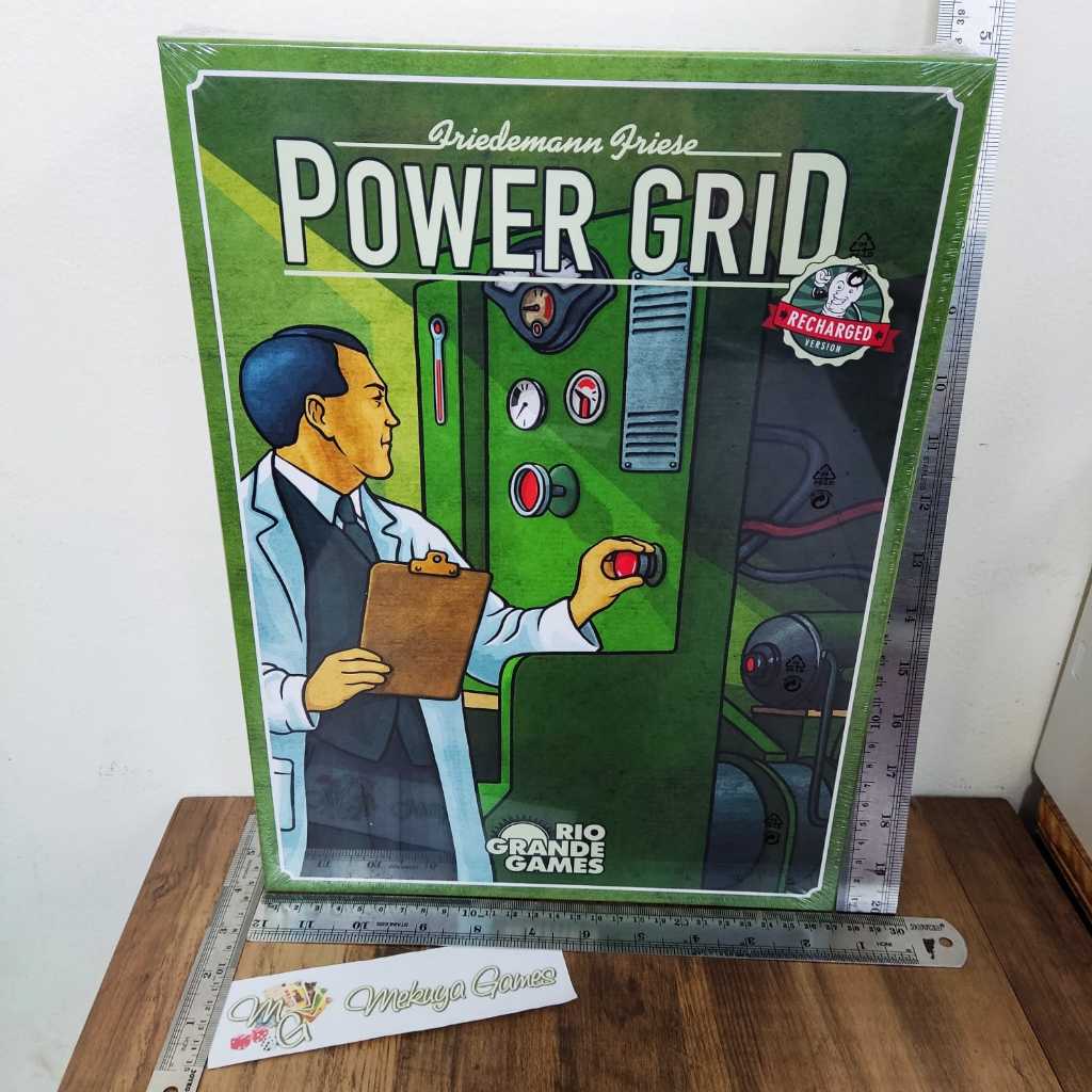 Power Grid Recharged Version Board Game | Shopee Malaysia