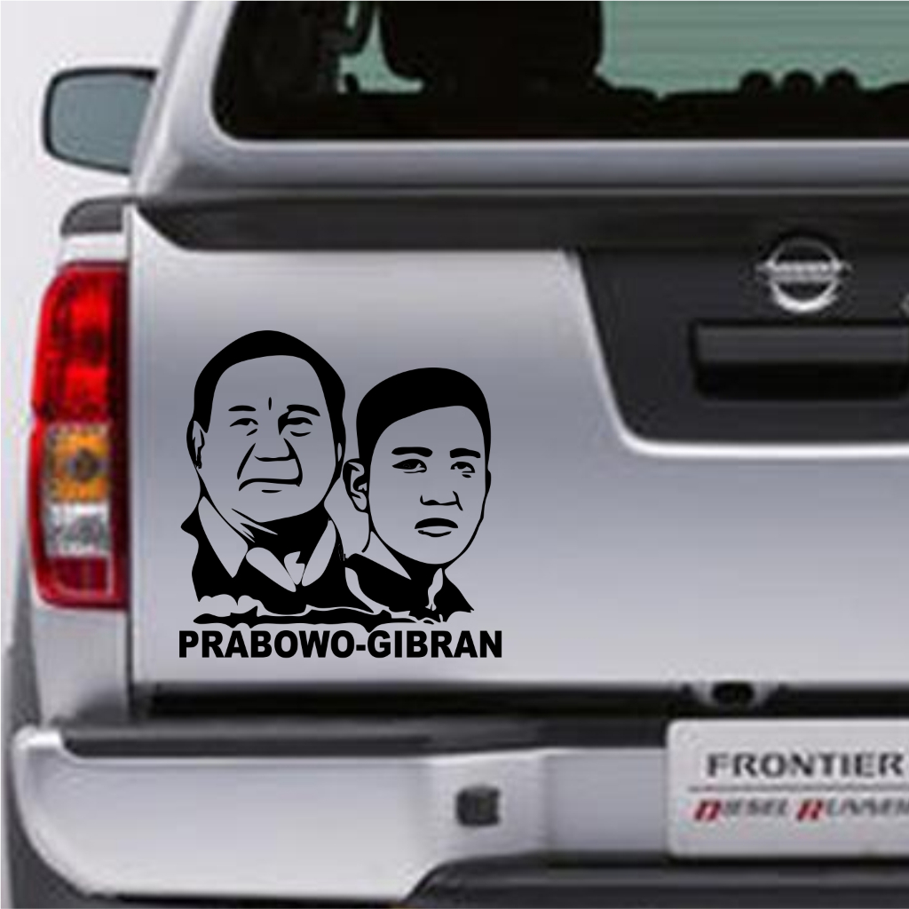 Car Stickers prabowo Stickers 2024 capres Stickers Car Luggage ...