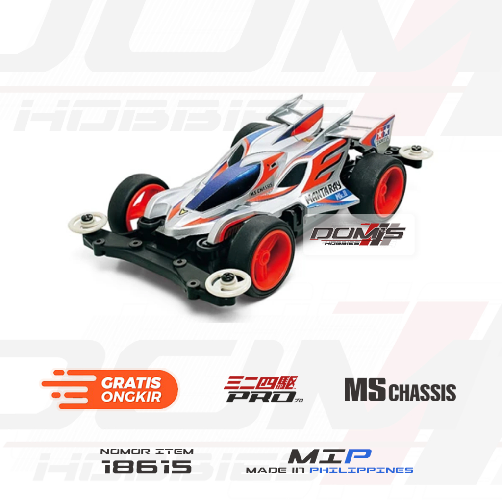 TAMIYA 18615 MANTA RAY Mk. II - MS CHASSIS - PRO SERIES | Shopee Malaysia