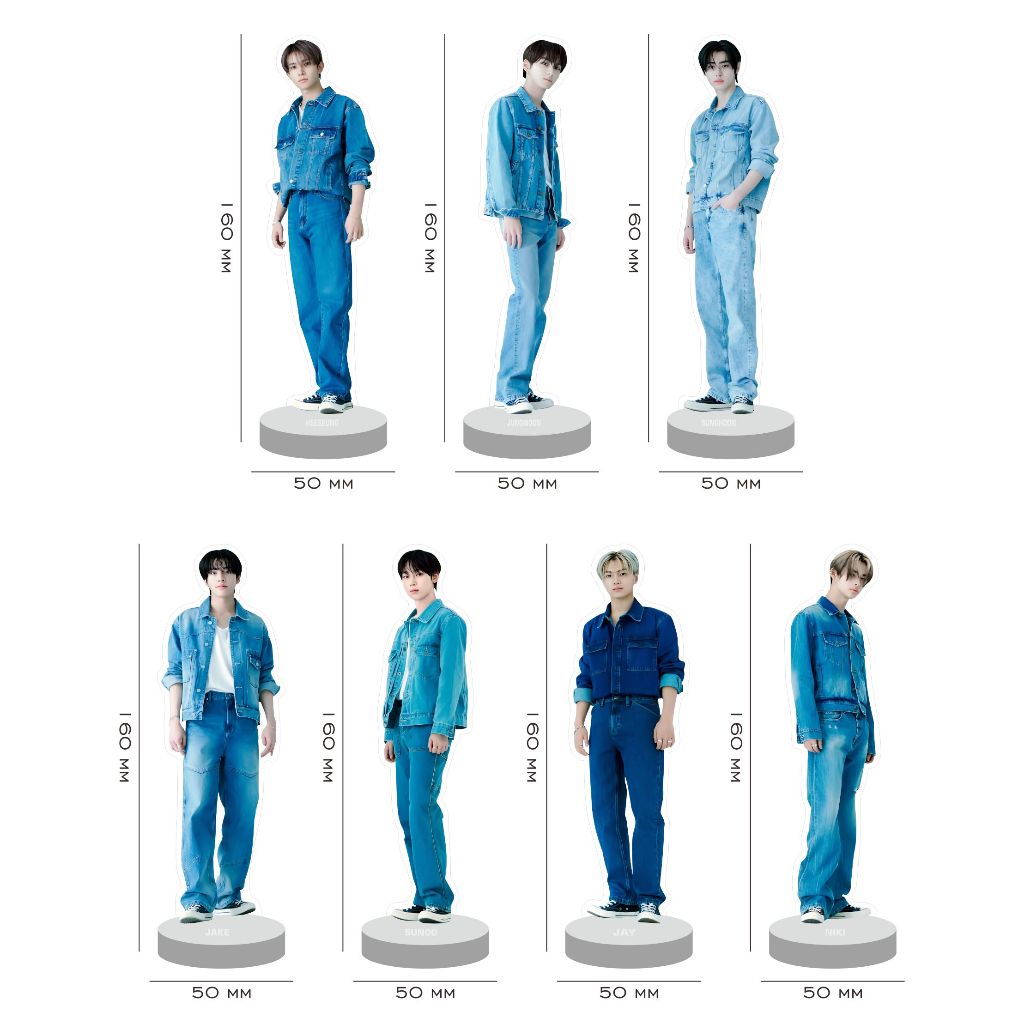 Standing Figure Enhypen 3RD Anniversary Engene ENniversary | Shopee ...