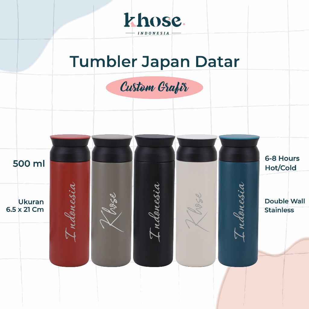 Tumblr Custom Japan Stainless Laser Engraved 500ml/print Name Logo ...