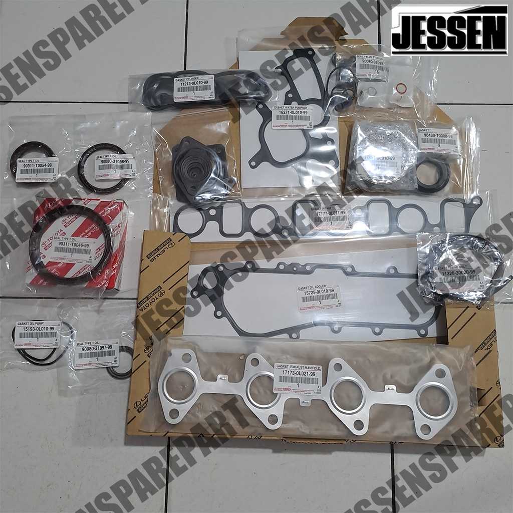 Packing Set Hilux Fortuner Innova Diesel 04111-0L193 Original | Shopee ...