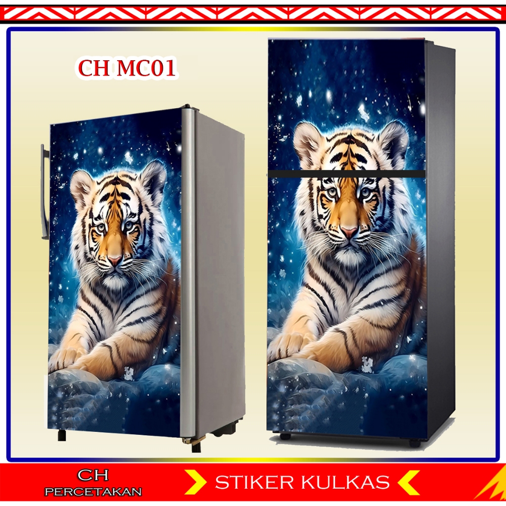 1 DOOR REFRIGERATOR STICKER, 2 DOOR REFRIGERATOR STICKER | Shopee Malaysia
