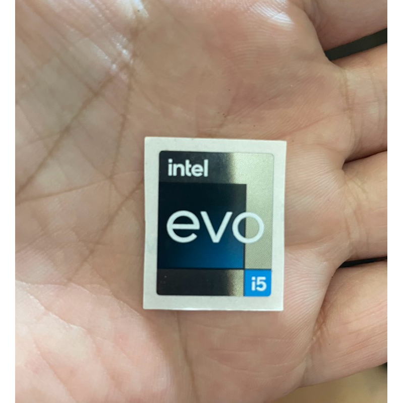 Sticker logo intel Core i5 EVO 12/13th gen original | Shopee Malaysia