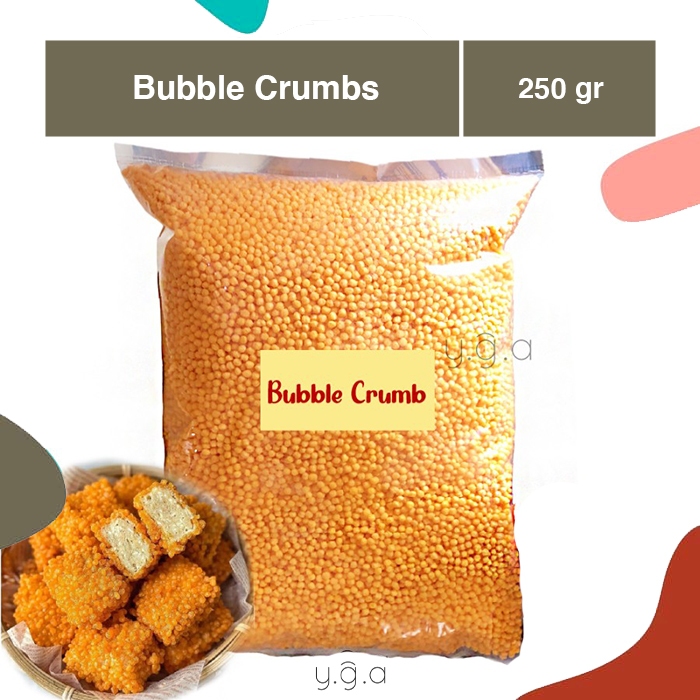 Rice Crispy Bubble Crumb Nugget 250gr/round Flour For Nuggets | Shopee ...