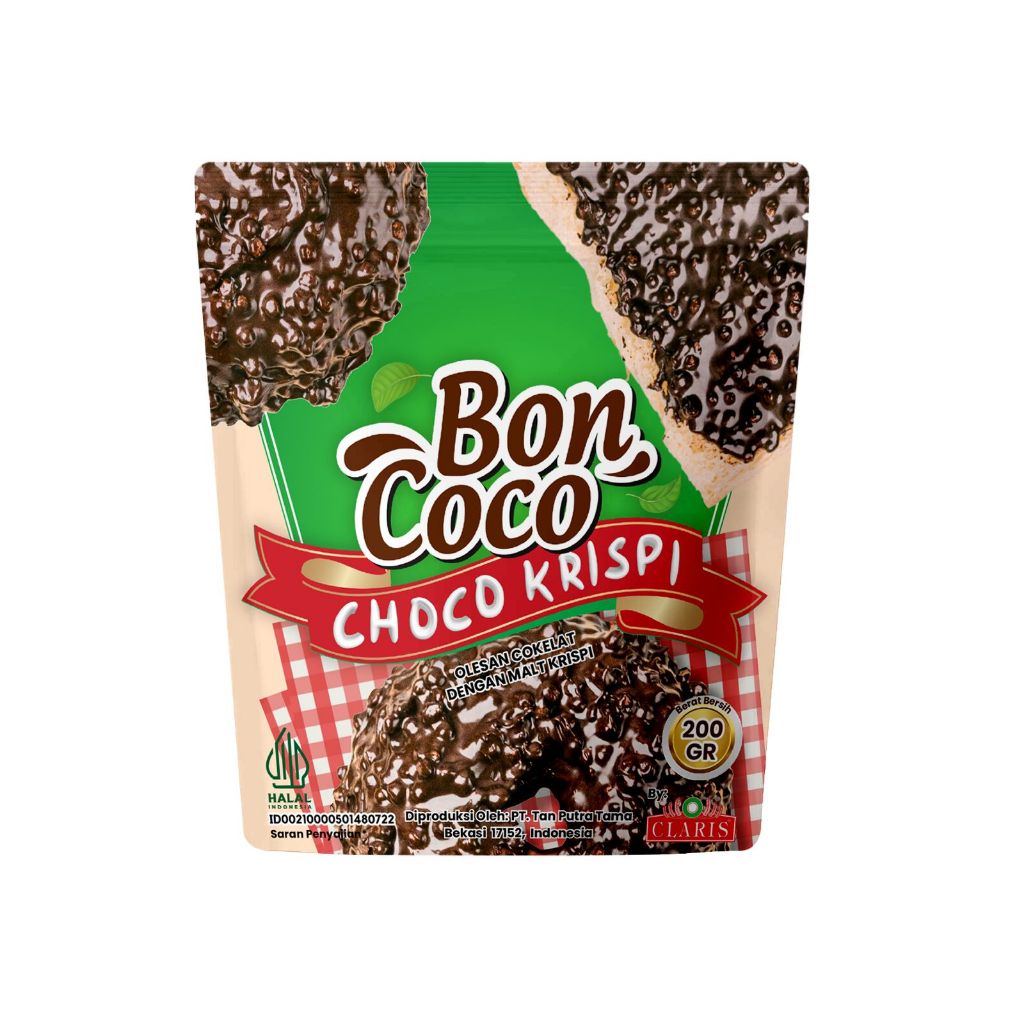 Boncoco Choco Crispy Choco 200gr Packaging Pouch/Delicious Crispy ...