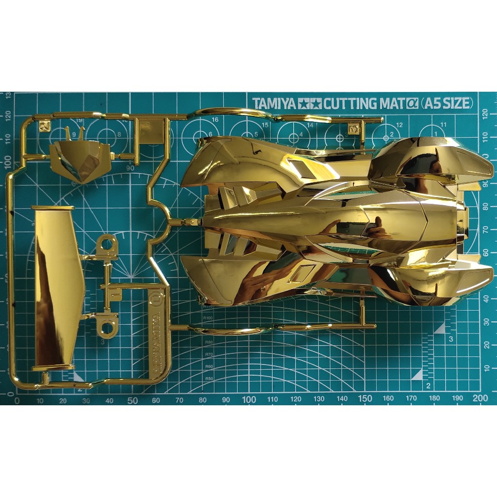 Tamiya Body Tri Gale Gold Metallic Plated | Shopee Malaysia