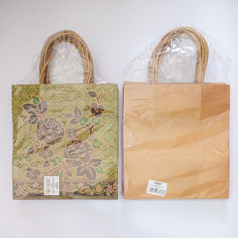 KRAFT PAPERBAG SIZE OKEY BRANDa PACK (10PCS) Paper Bag Gift Bag Goodies ...