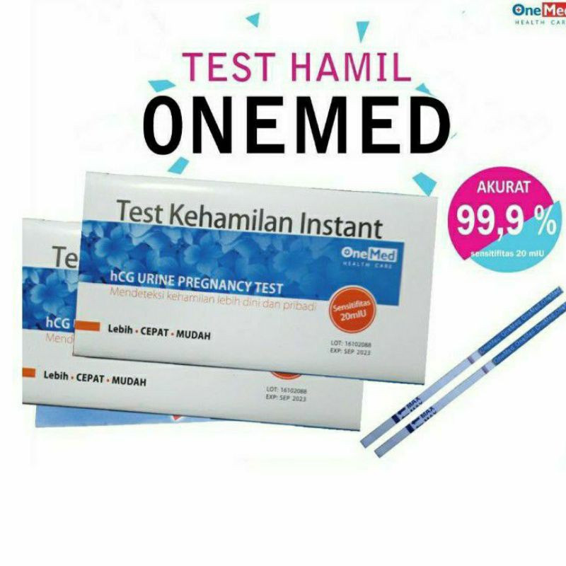 Jessen Tespek Test Pack Pregnancy Test Onemed Incinta Test Andalan - 1 ...