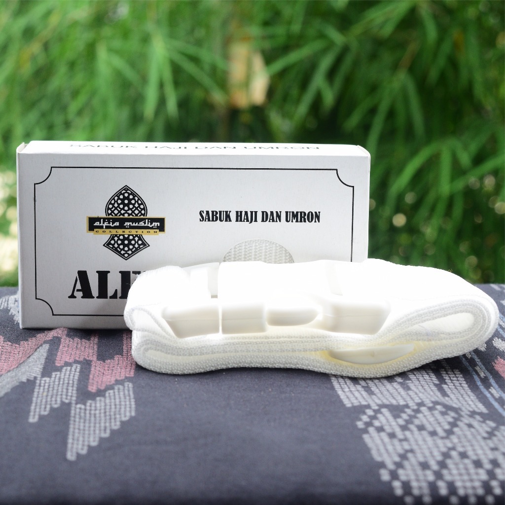 ALL SIZE ADULT HAJJ BELT / ADULT IHRAM BELT / UMROH BUCKLE / WHITE BELT ...