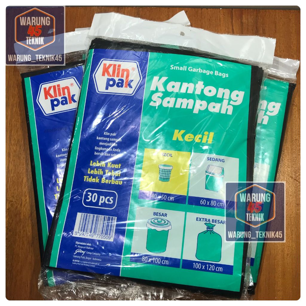 Klinpak PLASTIC TRASH BAGS | Klin PAK | Klinpack | Klin PACK UK SMALL ...